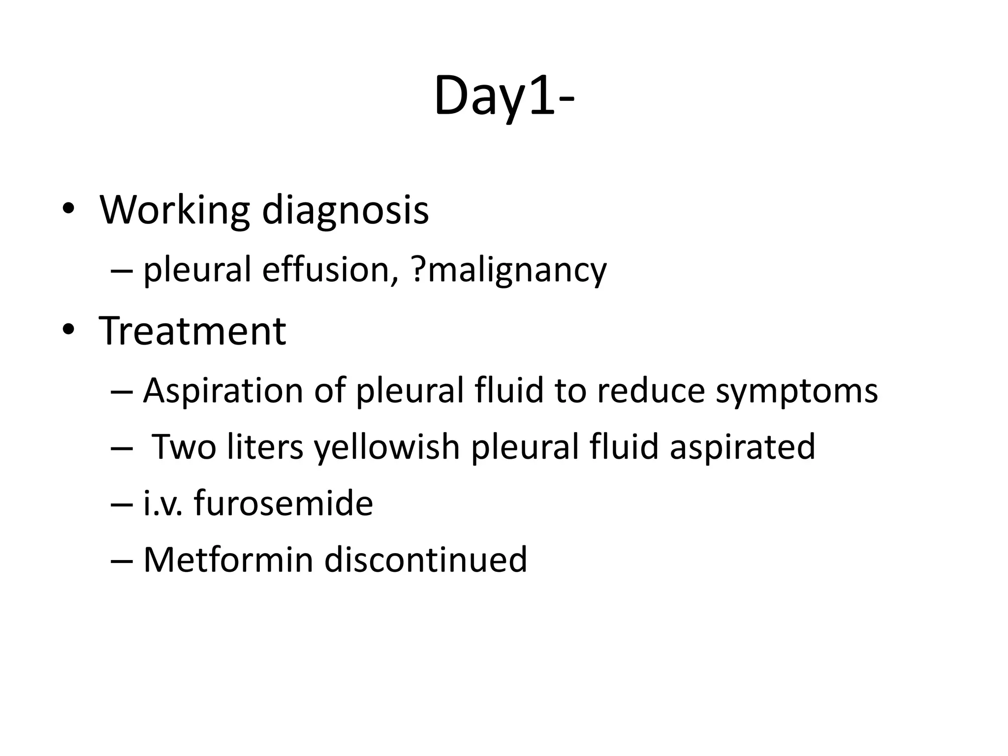 A 71 year old man with peripheral edema pleural effusion ascites and ...