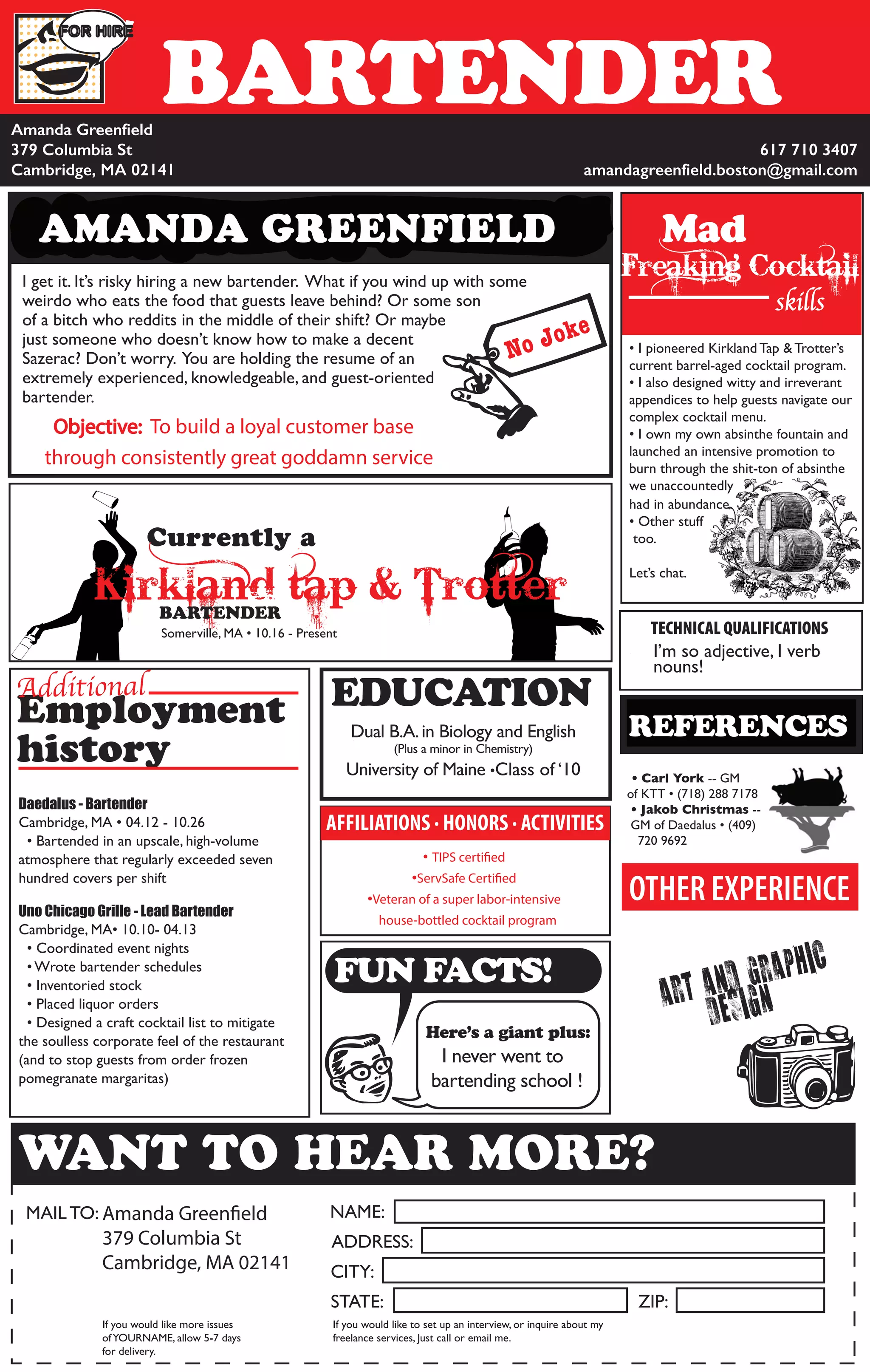 AmandaGreenfieldResume16 | PDF