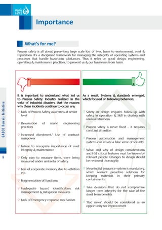 Process Safety Booklet 1st issue Dec2014 FINAL | PDF