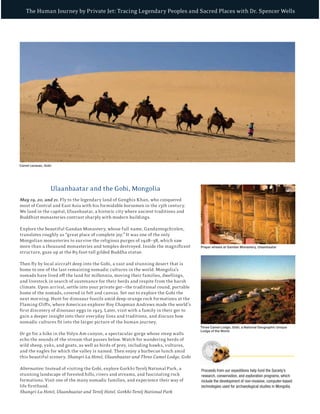May 2016 The Human Journey Brochure | PDF