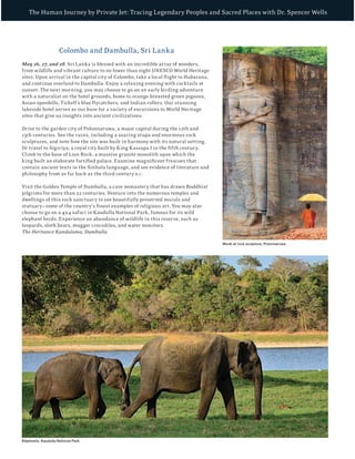May 2016 The Human Journey Brochure | PDF