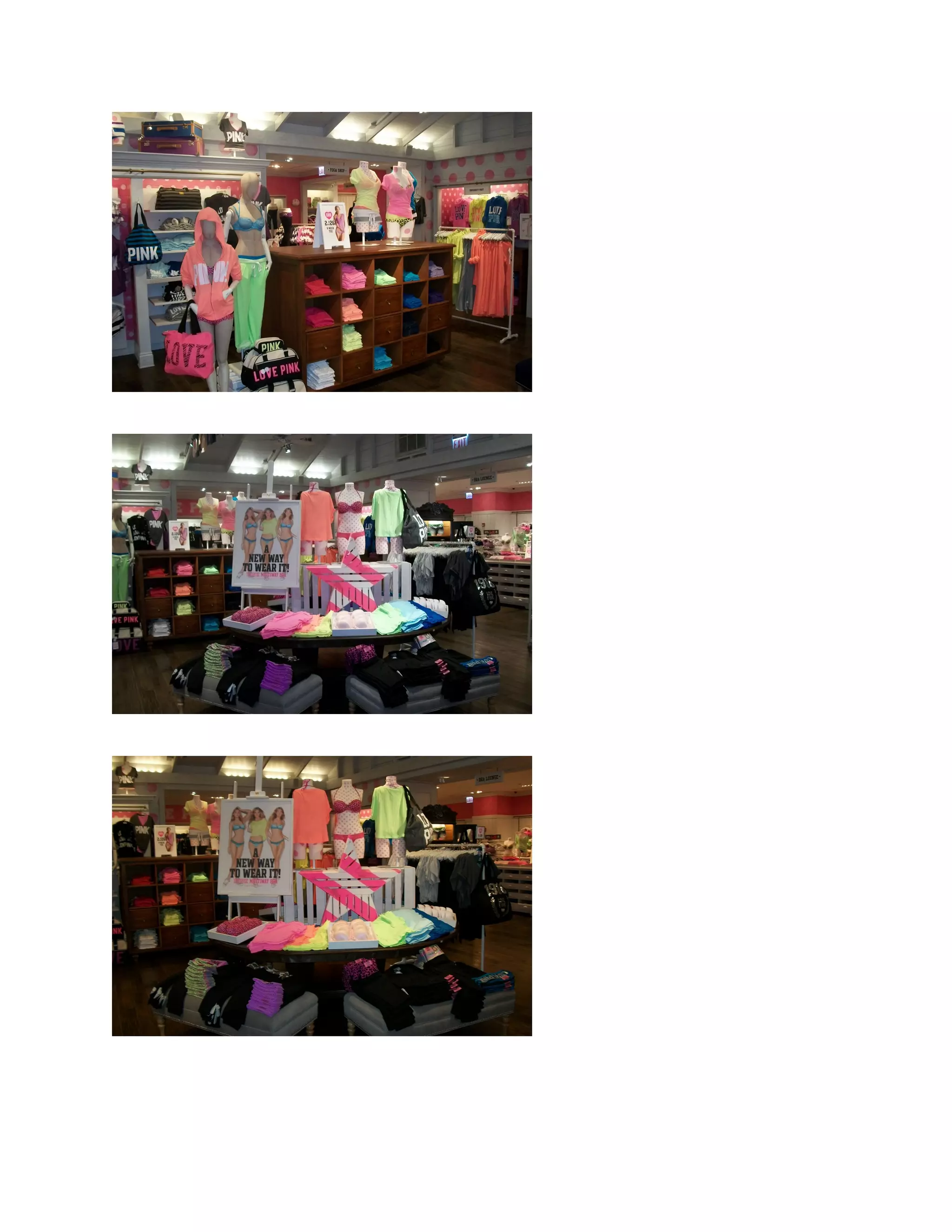 Merchandising standards and execution apparel | DOC