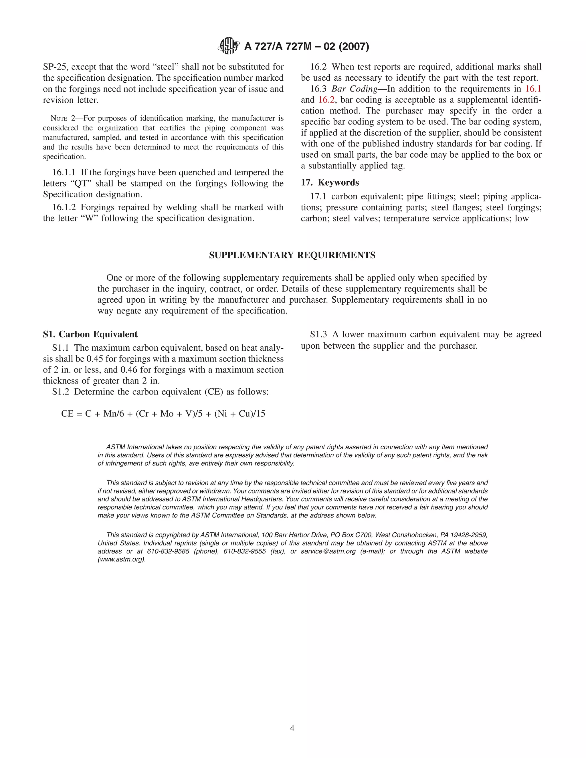 acero norma A727 a727m | PDF