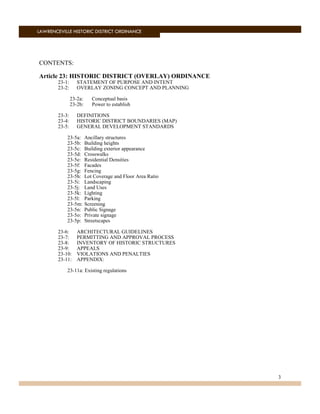 Historic District Overlay Ordinance | PDF | Developmental Sites | Real ...
