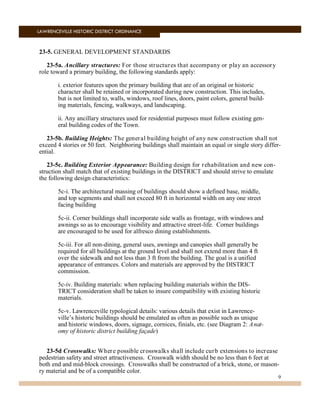 Historic District Overlay Ordinance | PDF | Developmental Sites | Real ...