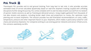 Precise Predictive Logistics™ (P2L™) | PPT