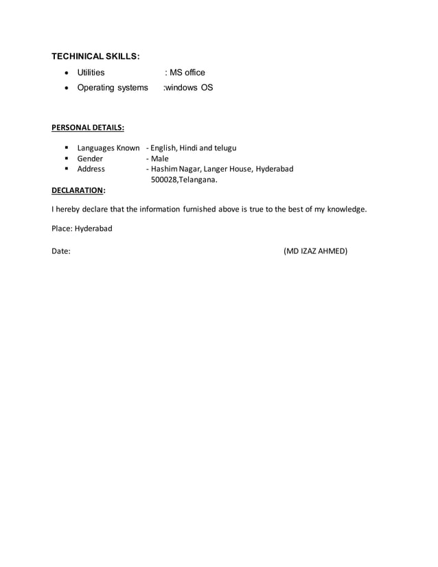 Izaz Resume | PDF