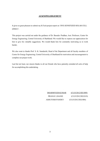 B.Tech Project | PDF | Chemistry | Science