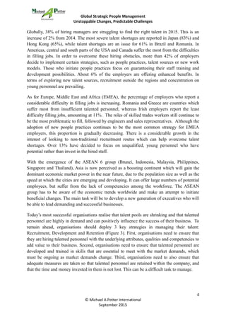 Strategic People Management - Article by Michael A Potter | PDF