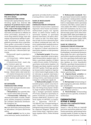 12... Upravljanje farmaceutskim otpadom u Srbiji - stanje i perspektive | PDF