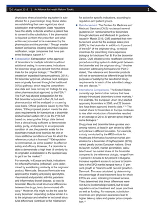 Biosimilars. Unpacking Complex Issues | PDF