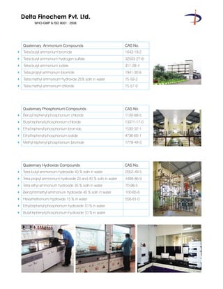 Brochure Delta | PDF | Pharmaceutical Industry | Industries
