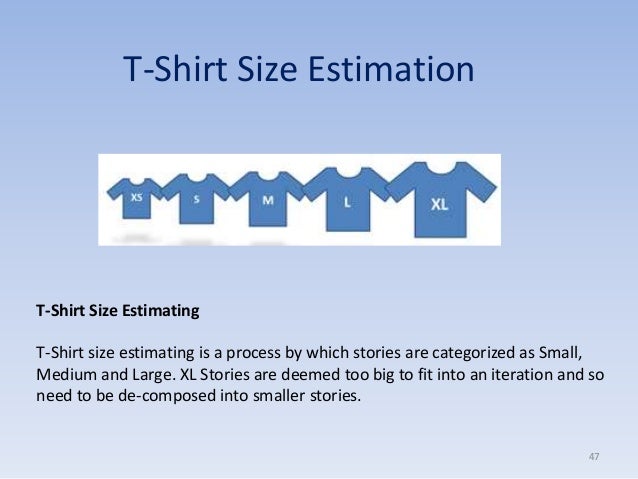 T Shirt Sizing Chart Agile