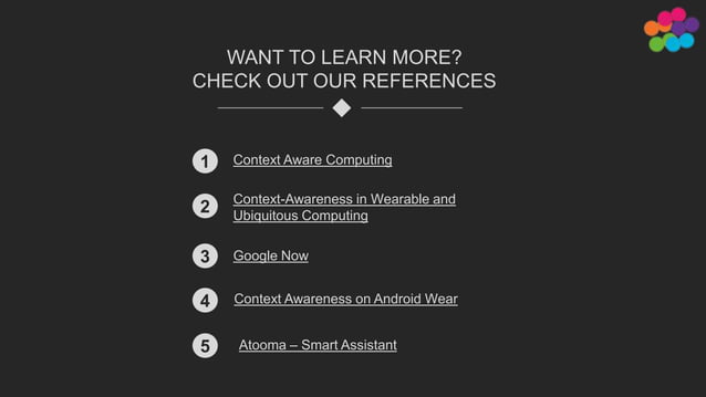 ContextAwarenessSlideShare | PPT
