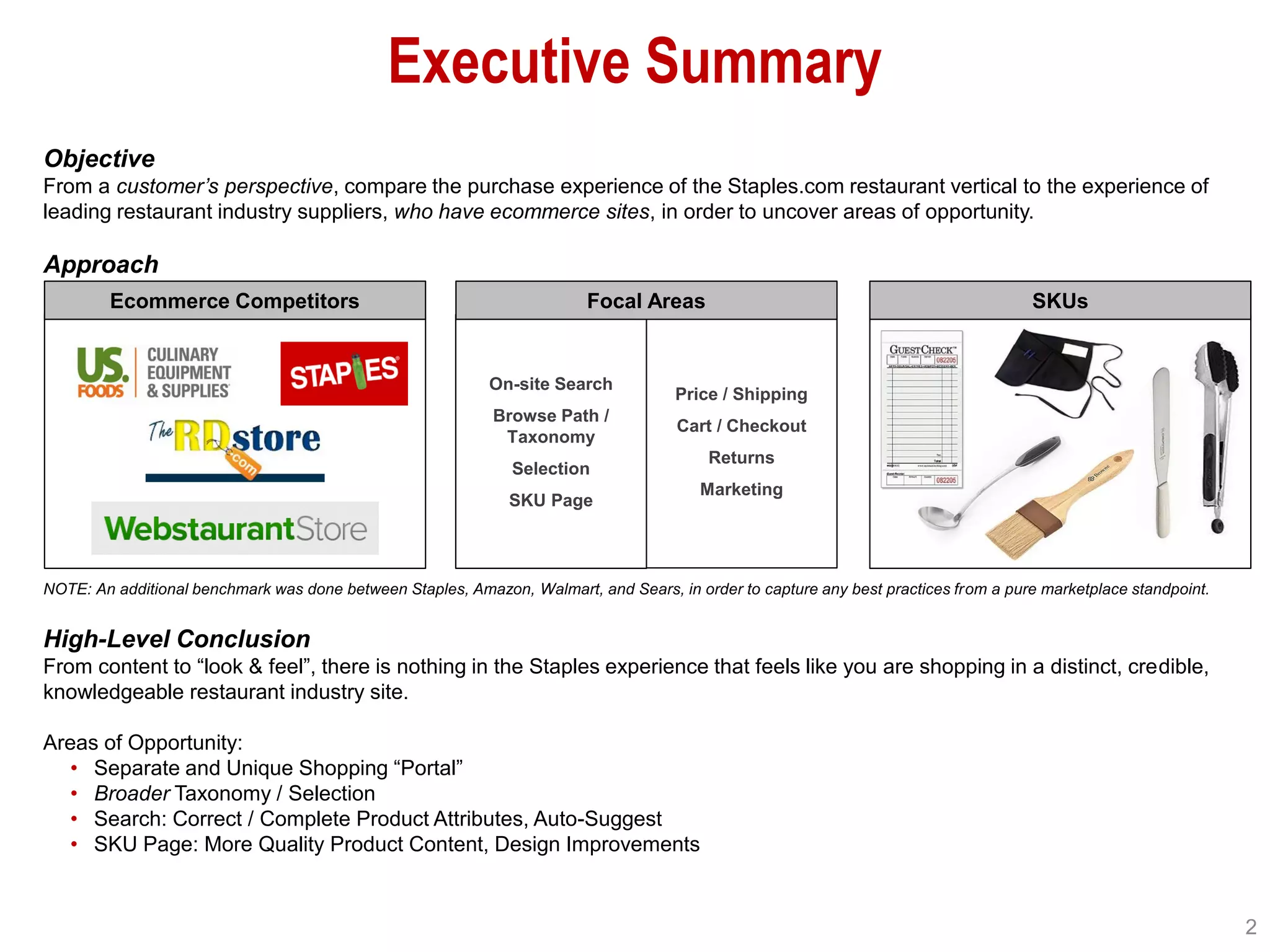 Vertical Benchmark | PPT