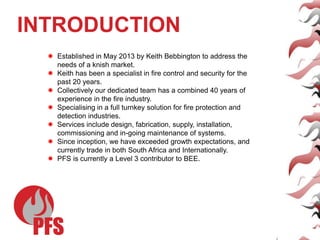 PFS Presentation - New Look | PPTX