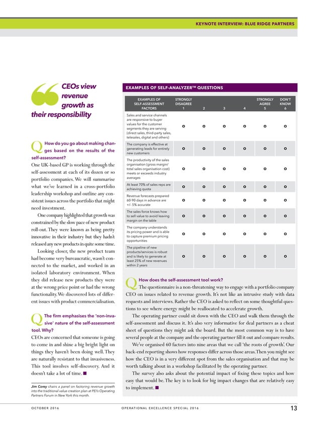 PEI October - Interview with Jim Corey | PDF