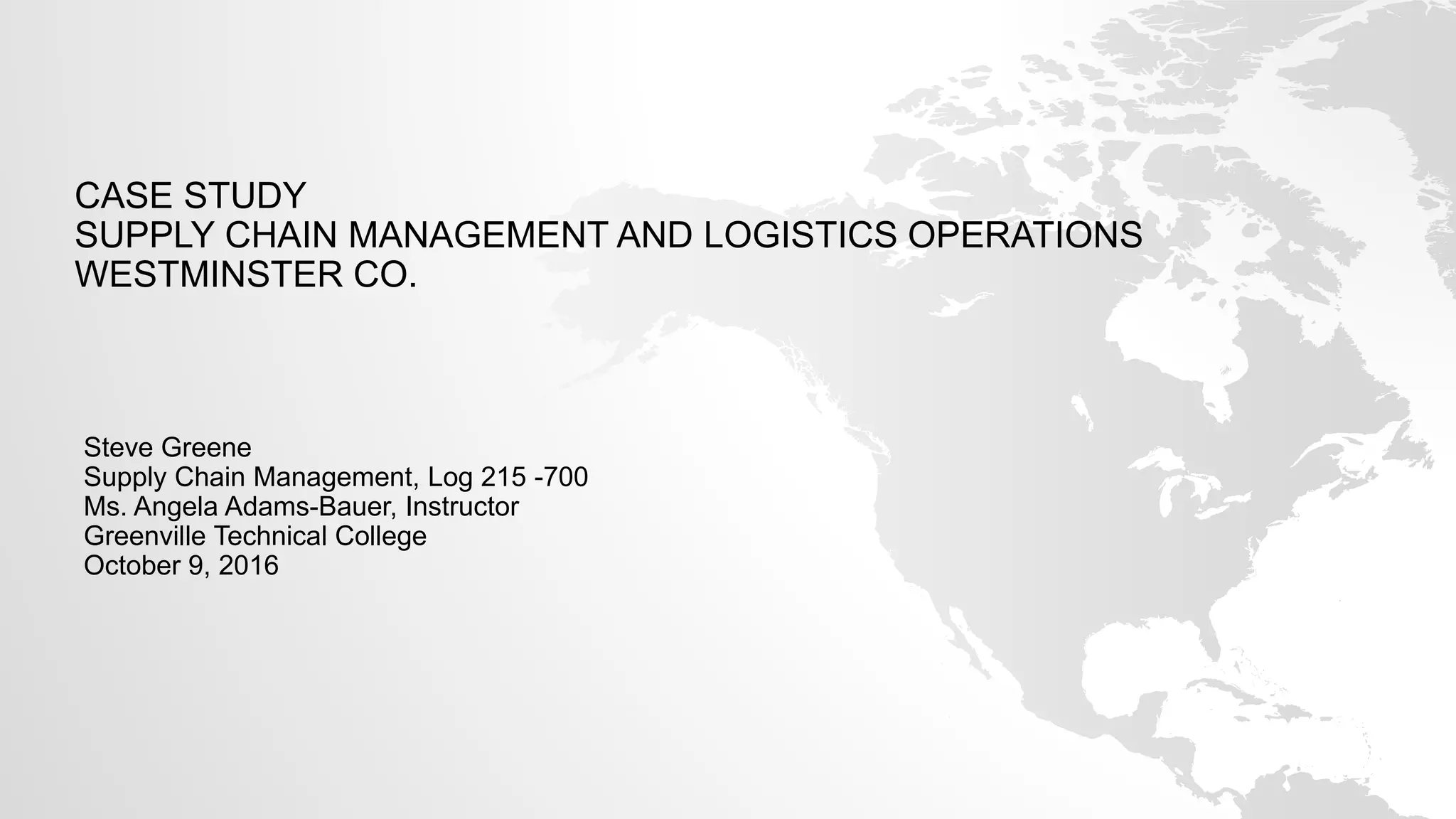 Steps implement better integrated supply chain management. Case study ...