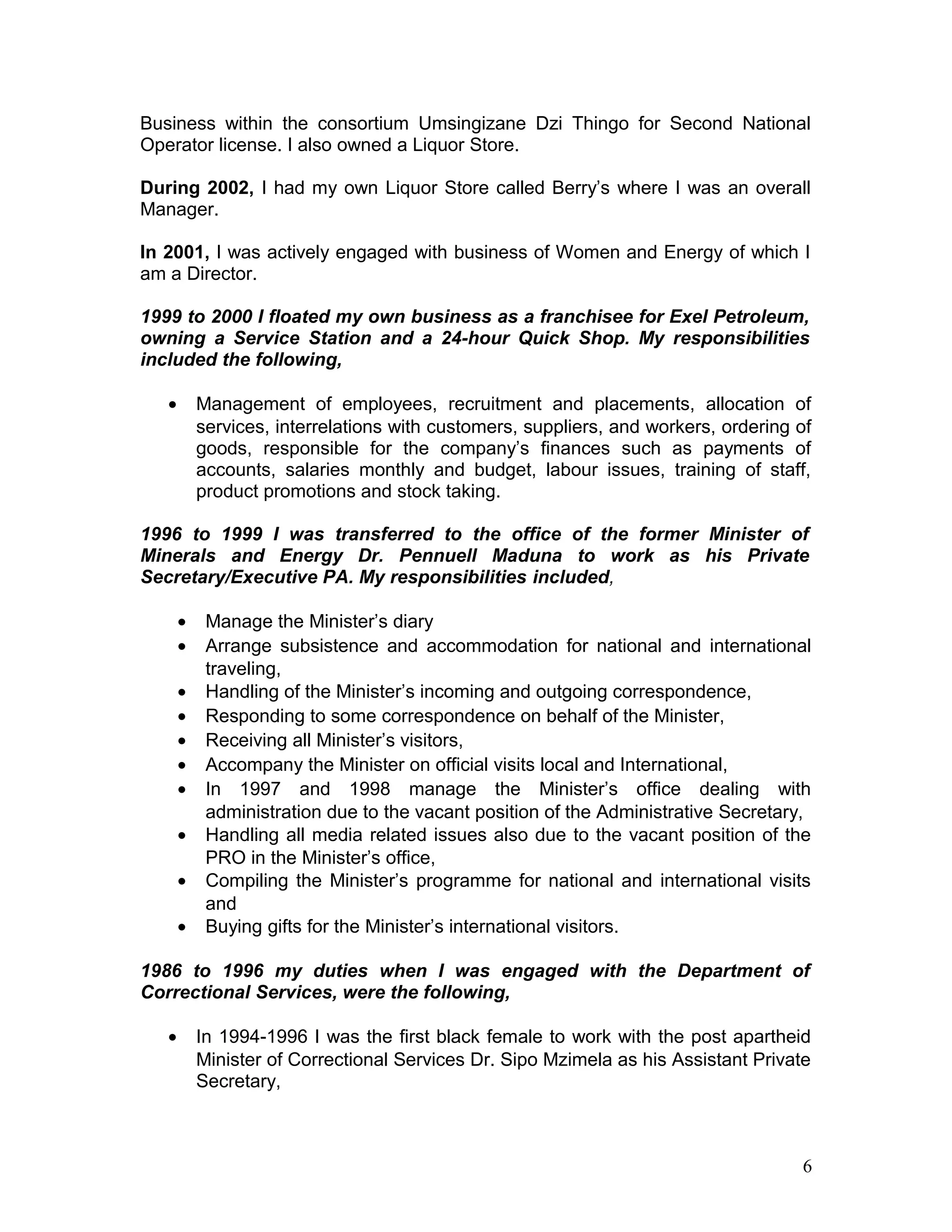 FUNGI CURRICULUM VITAE 2014-6 | DOC