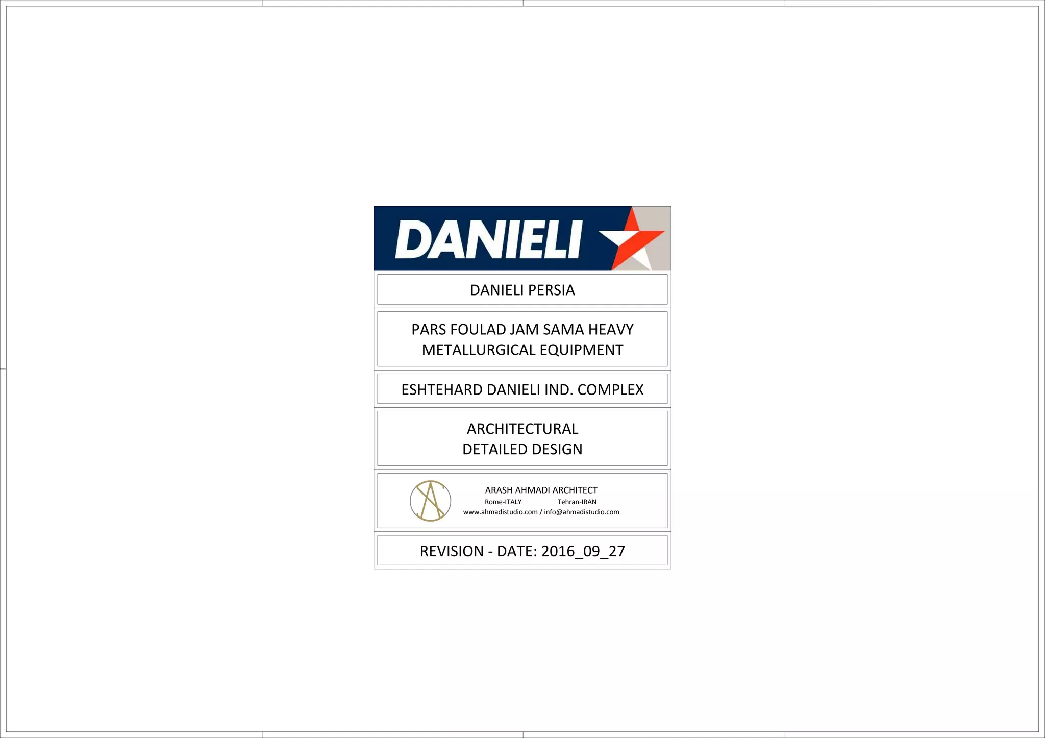 Sample work_Danieli project | PDF