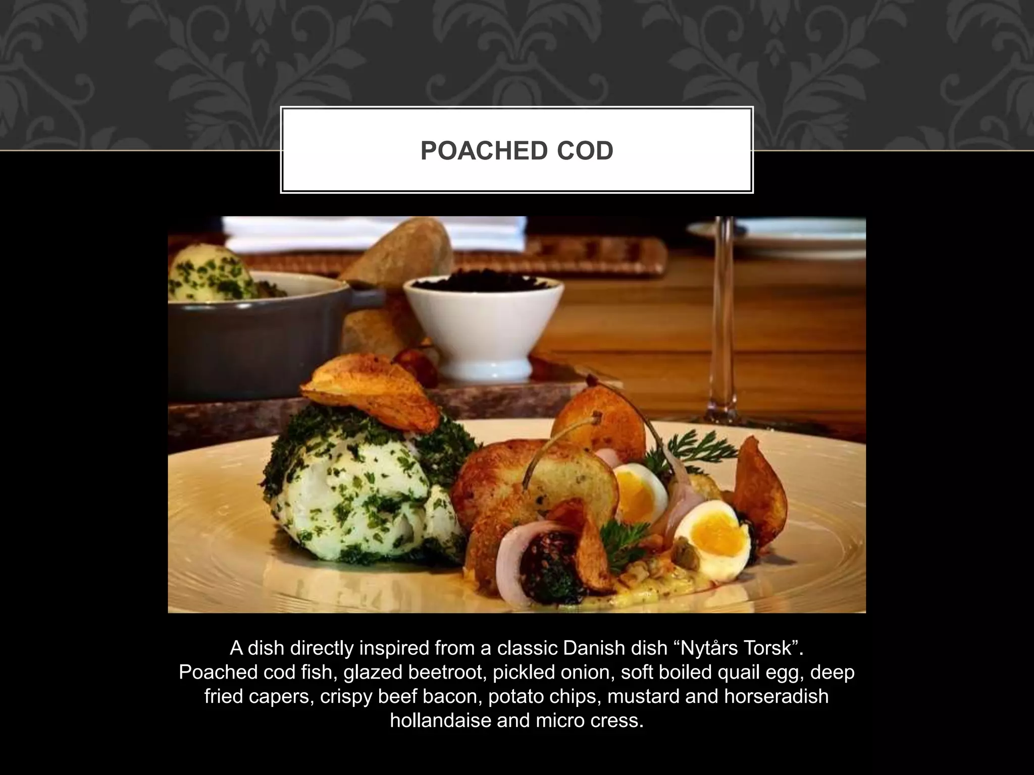 Culinary portfolio | PPTX