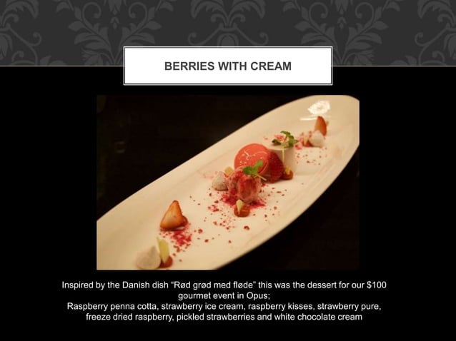 Culinary portfolio | PPTX | Cooking | Food & Drink