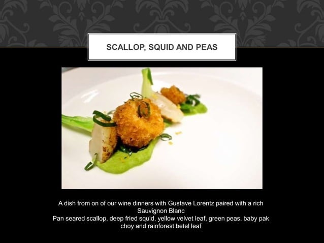 Culinary portfolio | PPT