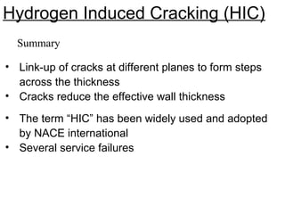 hydrogen cracking | PPT