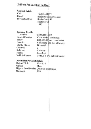 willie cv | PDF