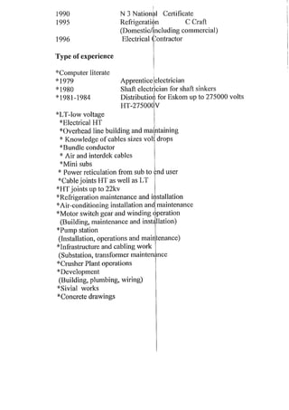 willie cv | PDF