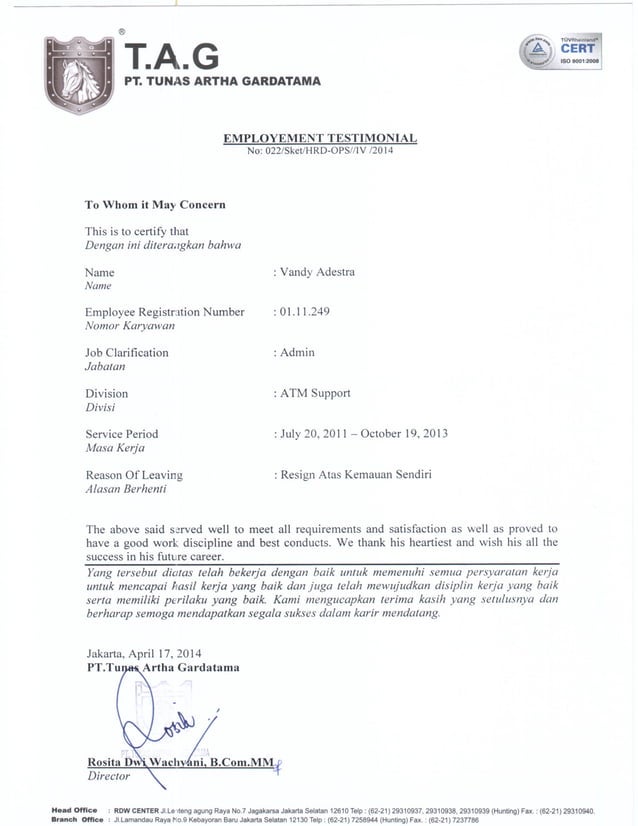 Scan Paklaring TAG | PDF