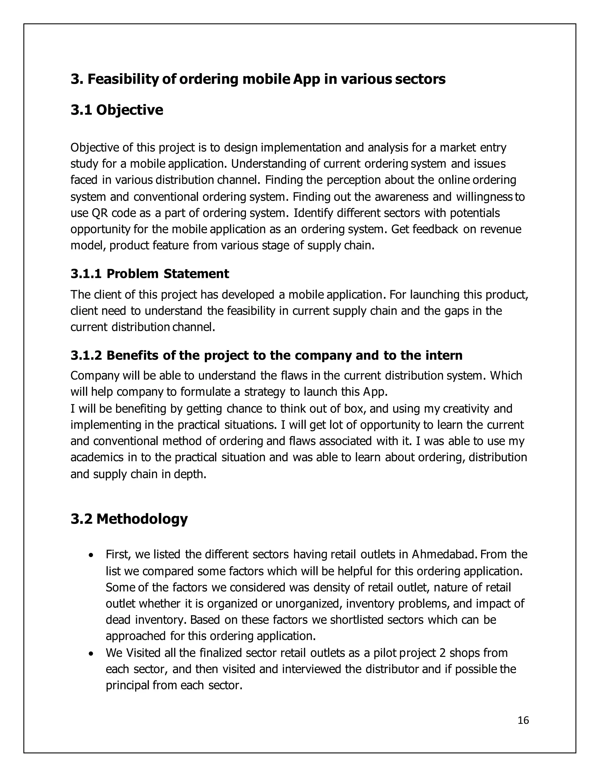 Summer internship report | DOCX