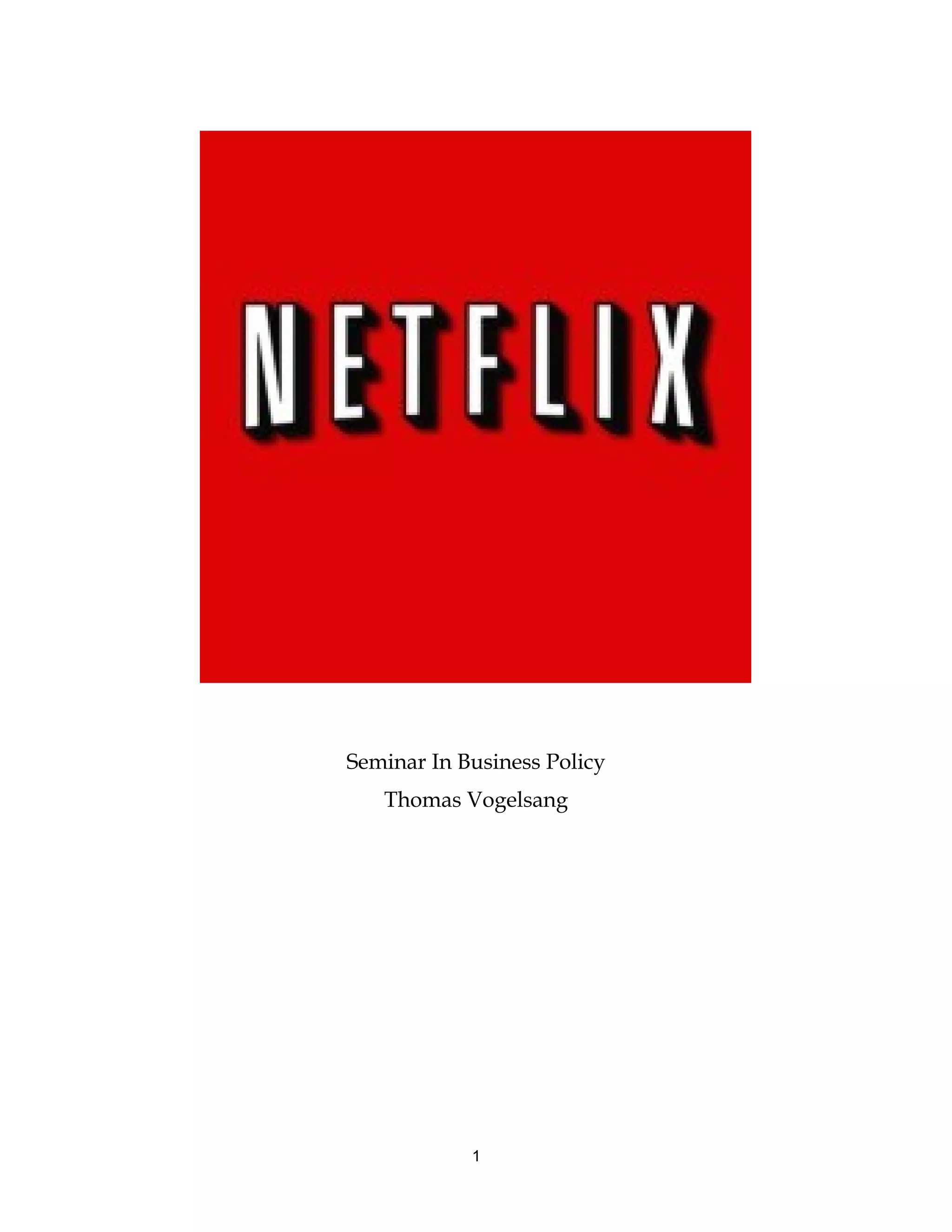 Netflix Case Study | DOC
