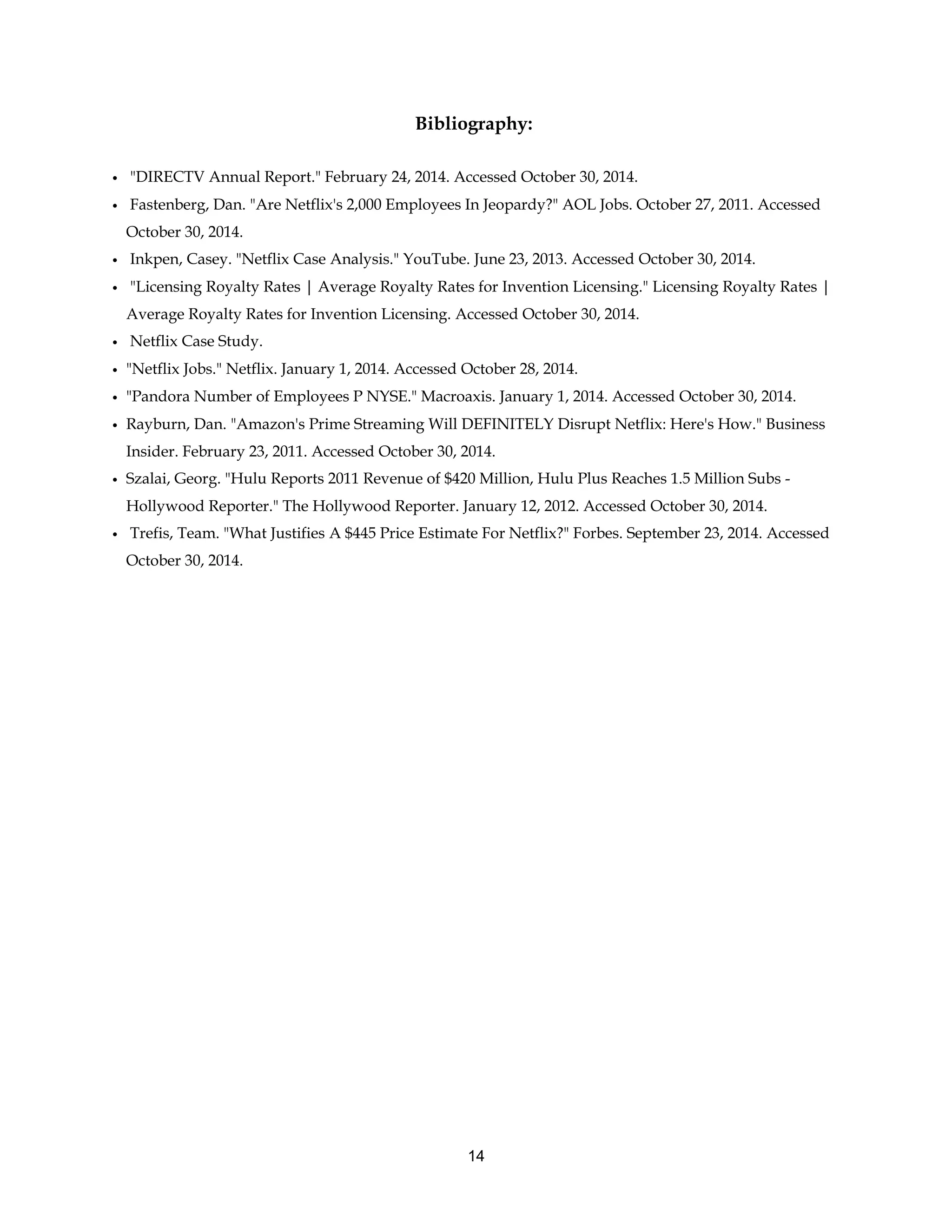 Netflix Case Study | DOC