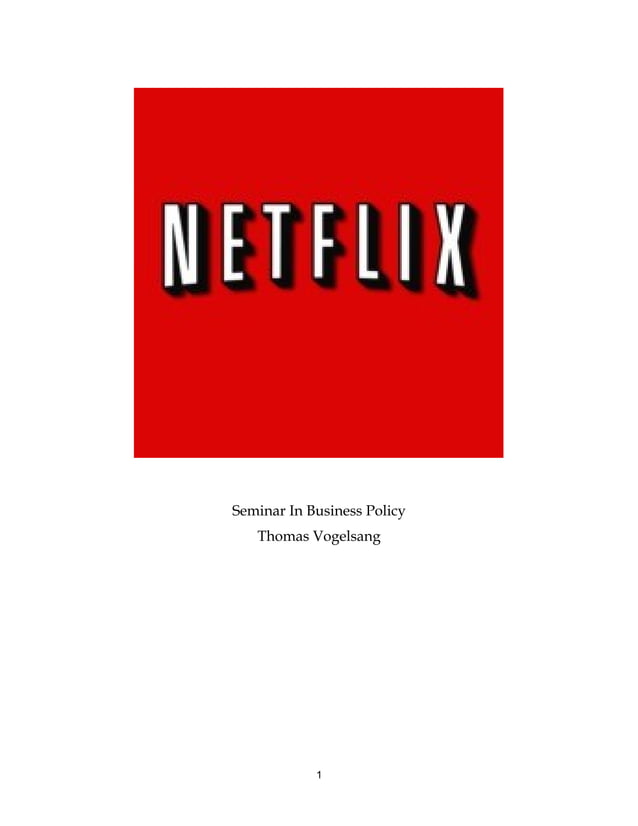 Netflix Case Study | DOC