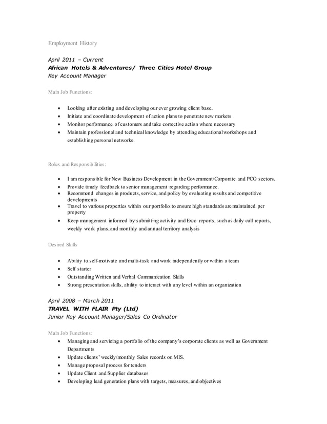 CV of TANIA APRIL | PDF