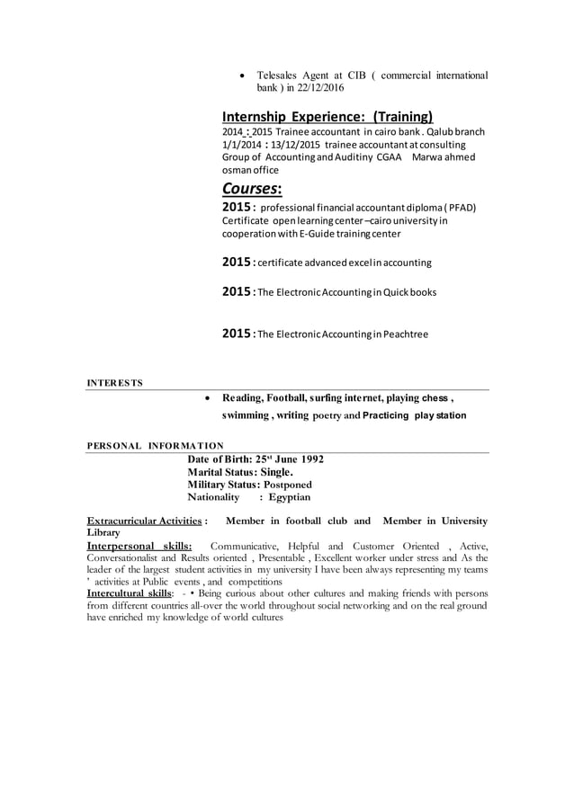 mohamed essam cv | PDF