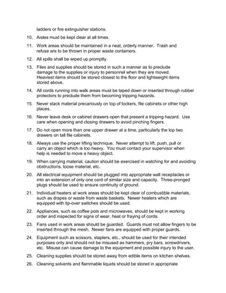 CODE OF SAFE PRACTICES | DOC