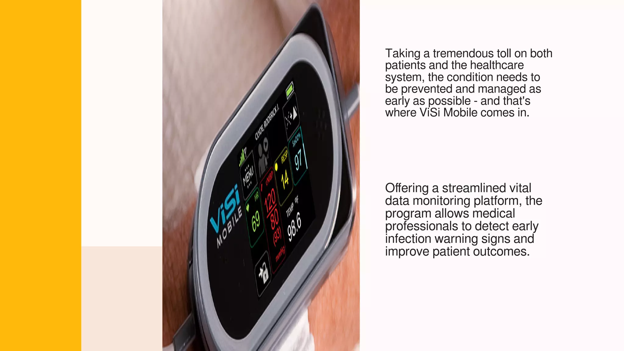 Detect Early Signs Of Sepsis With Innovative Vital Signs Monitoring ...