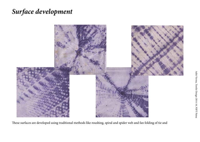 Aditi Verma, textile design, NIFT | PPT