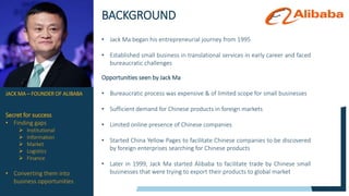 Alibaba - Building a Social Sustainable Ecosystem | PPTX