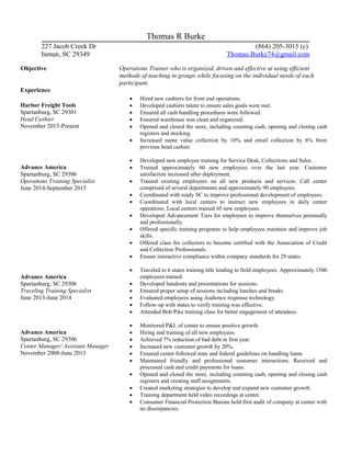 Tom Resume 5.16.2016