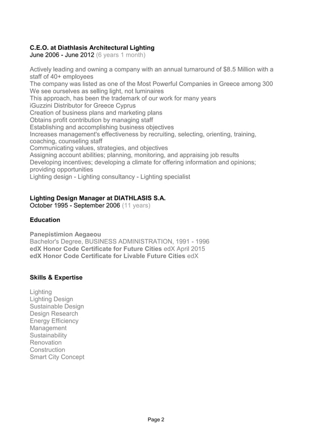 CV Panos Ioannidis - Qatar | PDF