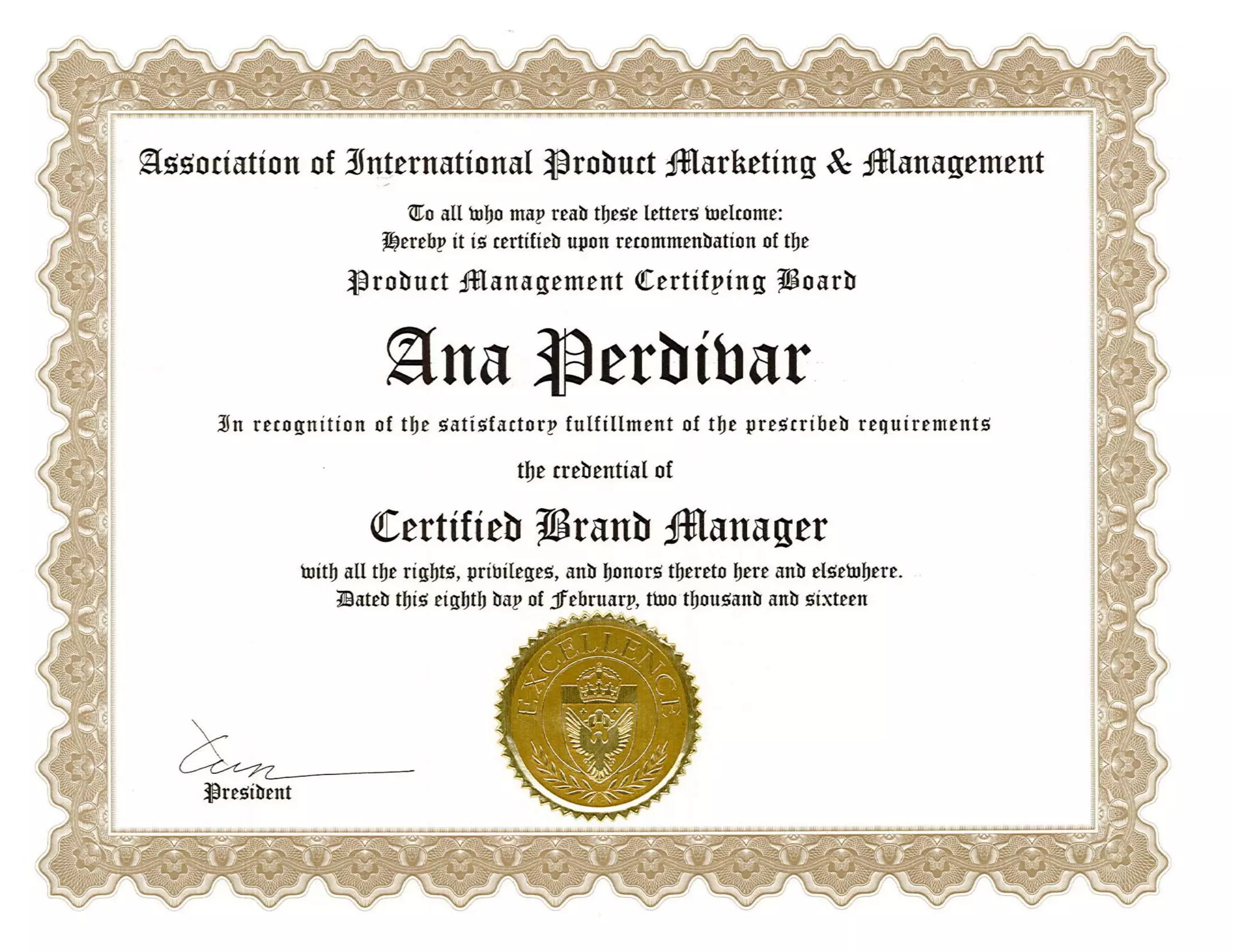 Certified Brand Manager | PDF
