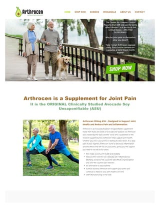 Arthrocen Tablet | Joint Health Support - Arthrocen Official | PDF