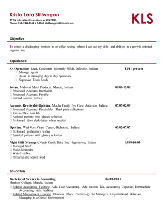 KLS Resume | PDF