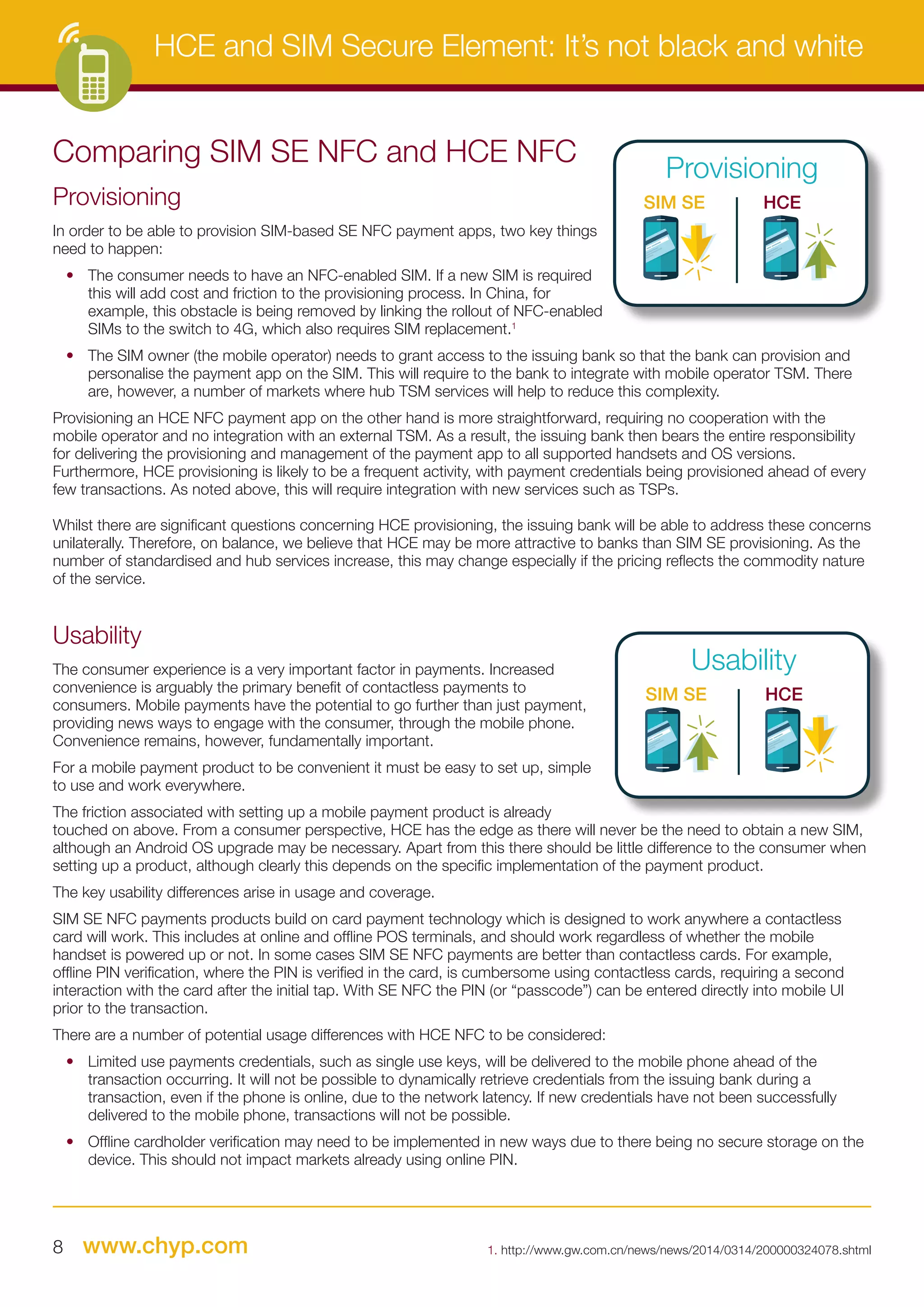 HCE_and_SIM_Secure_Element | PDF | Credit Cards | Personal Debt