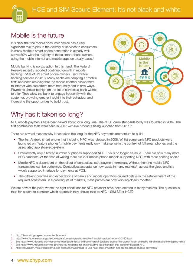 HCE_and_SIM_Secure_Element | PDF | Credit Cards | Personal Debt