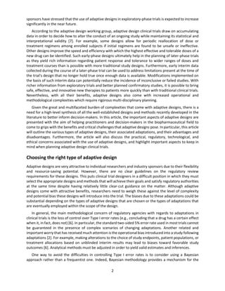 White_Paper_Synthesis of Adaptive Designs in Clinical Trials_May2016 ...