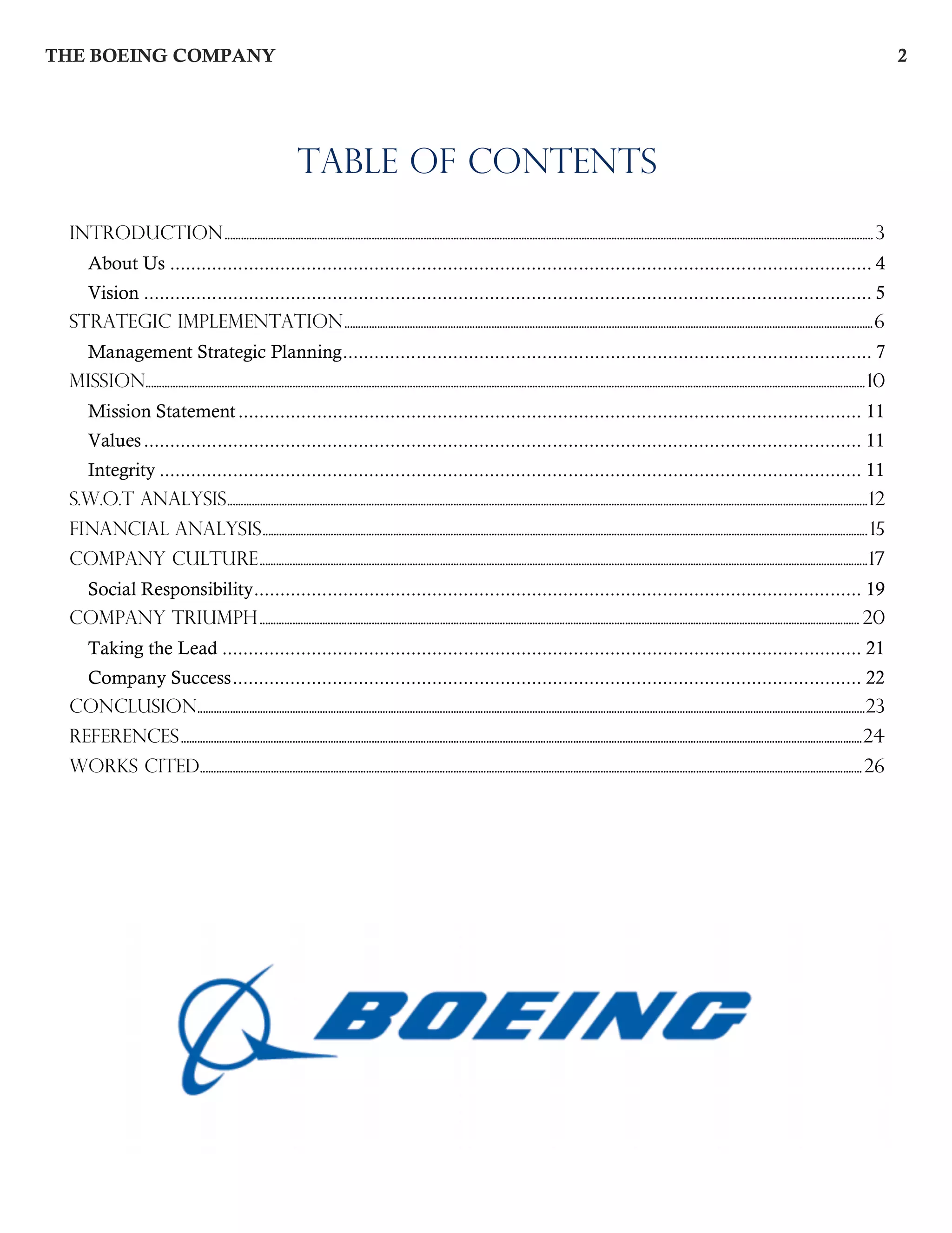 BOEING Group Project FINAL | PDF
